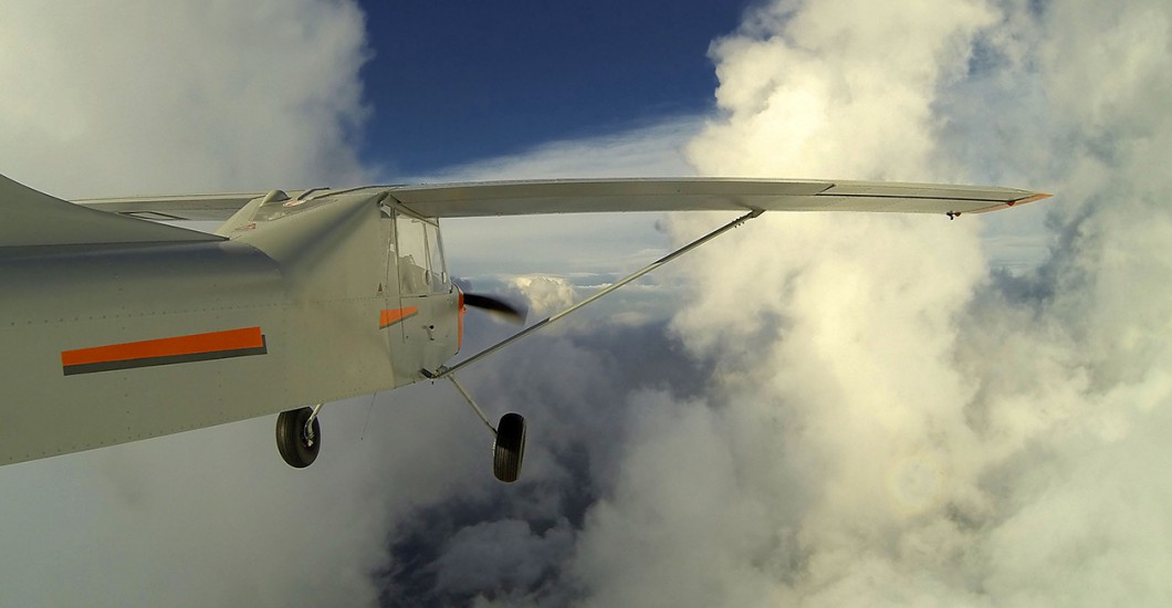 Buschflugzeug Rundflug Taucha in Nordwest-Sachsen