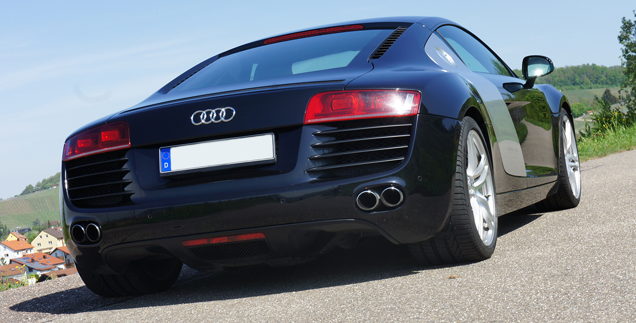 Audi R8 selber fahren in Train bei Neustadt mit Hochgenuss