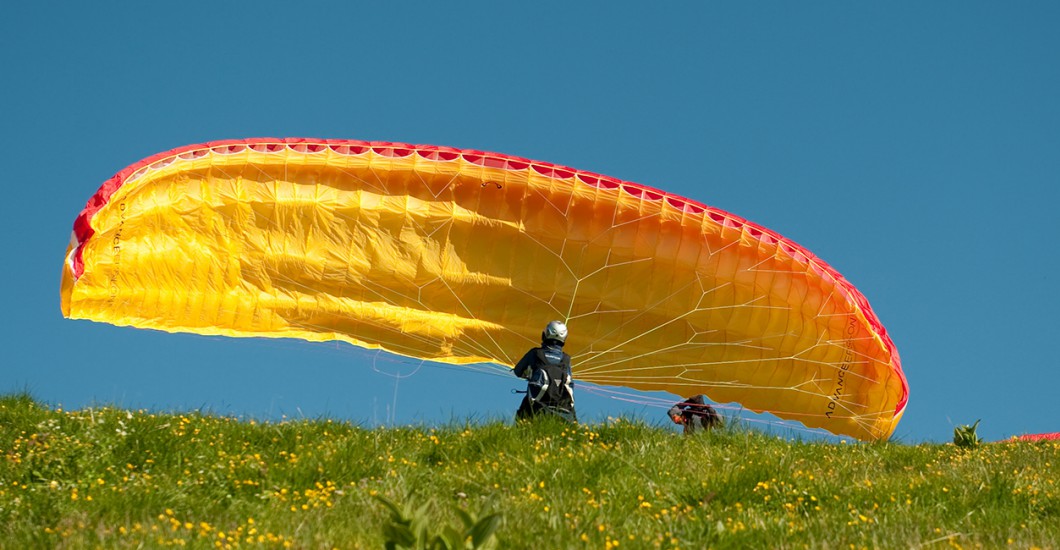 Gleitschirm Tandemflug Oppenau im Schwarzwald